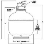 CARVIN 19 INCH LASER SERIES SAND FILTER