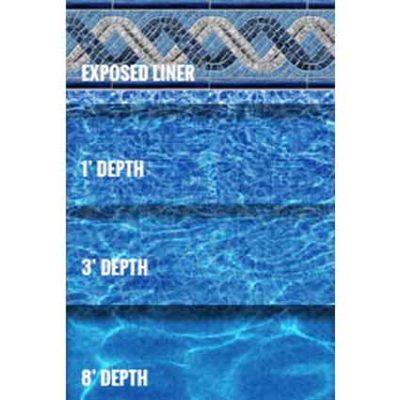 GREYSTONE WITH RIVER TILE INGROUND/ONGROUND POOL LINER