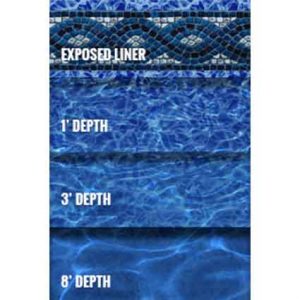 MEDITERRANEAN WITH BLUE DIFFUSION INGROUND/ONGROUND POOL LINER