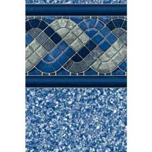 RALEIGH WITH WHITE BEACH PEBBLE INGROUND/ONGROUND POOL LINER